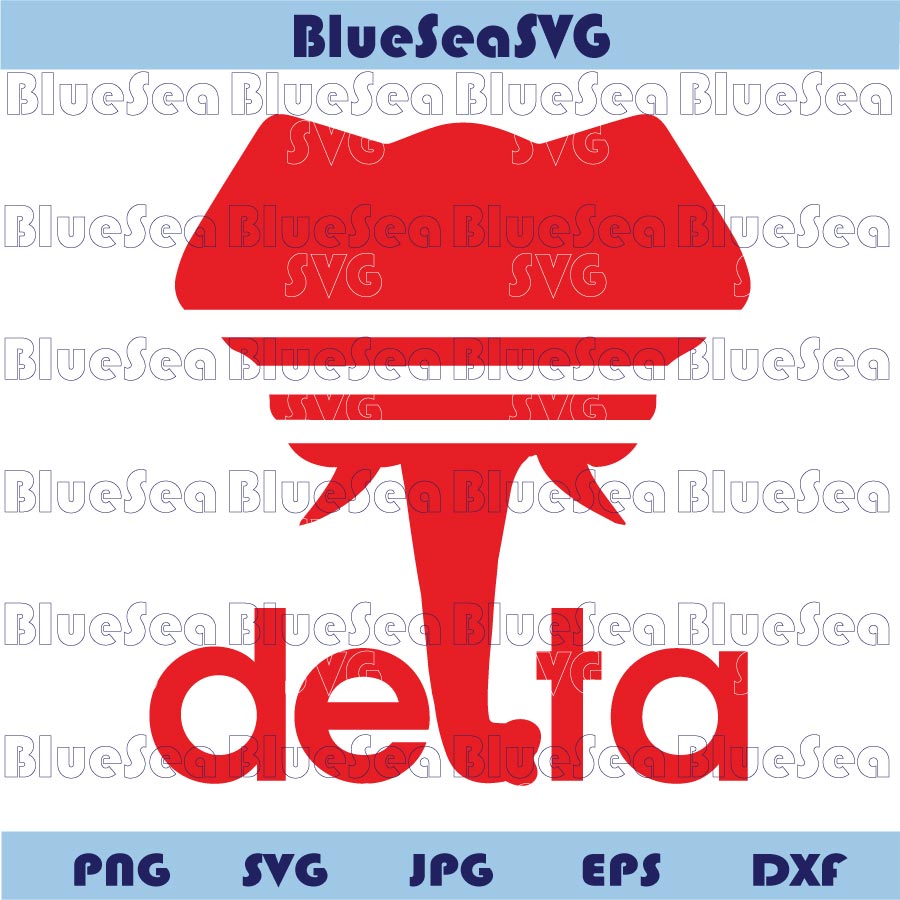 Delta Sigma Theta Svg Adidas DST Sorority Svg Delta Elephant Png