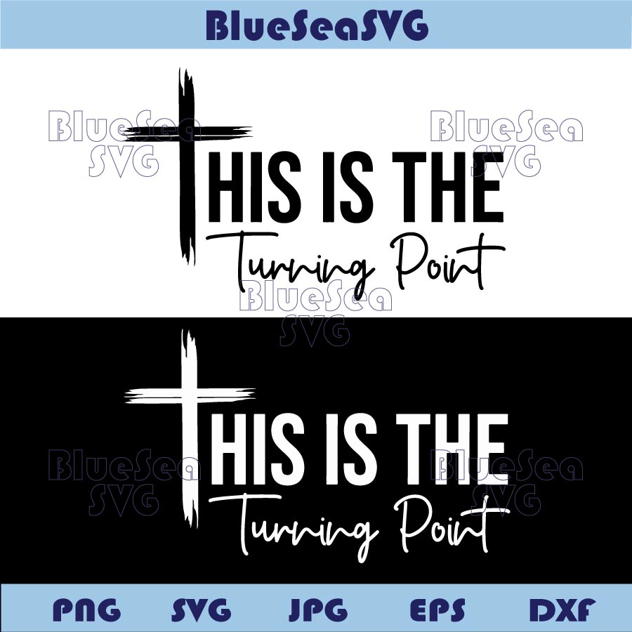 This is the Turning Point Svg Cross Charlie Kirk Svg Freedom Svg Png