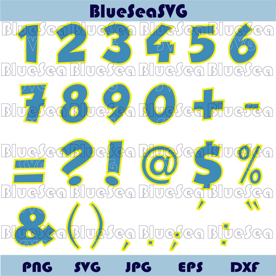 Paw Patrol Font Full Alphabet Paw Patrol Svg Paw Patrol Letters Png